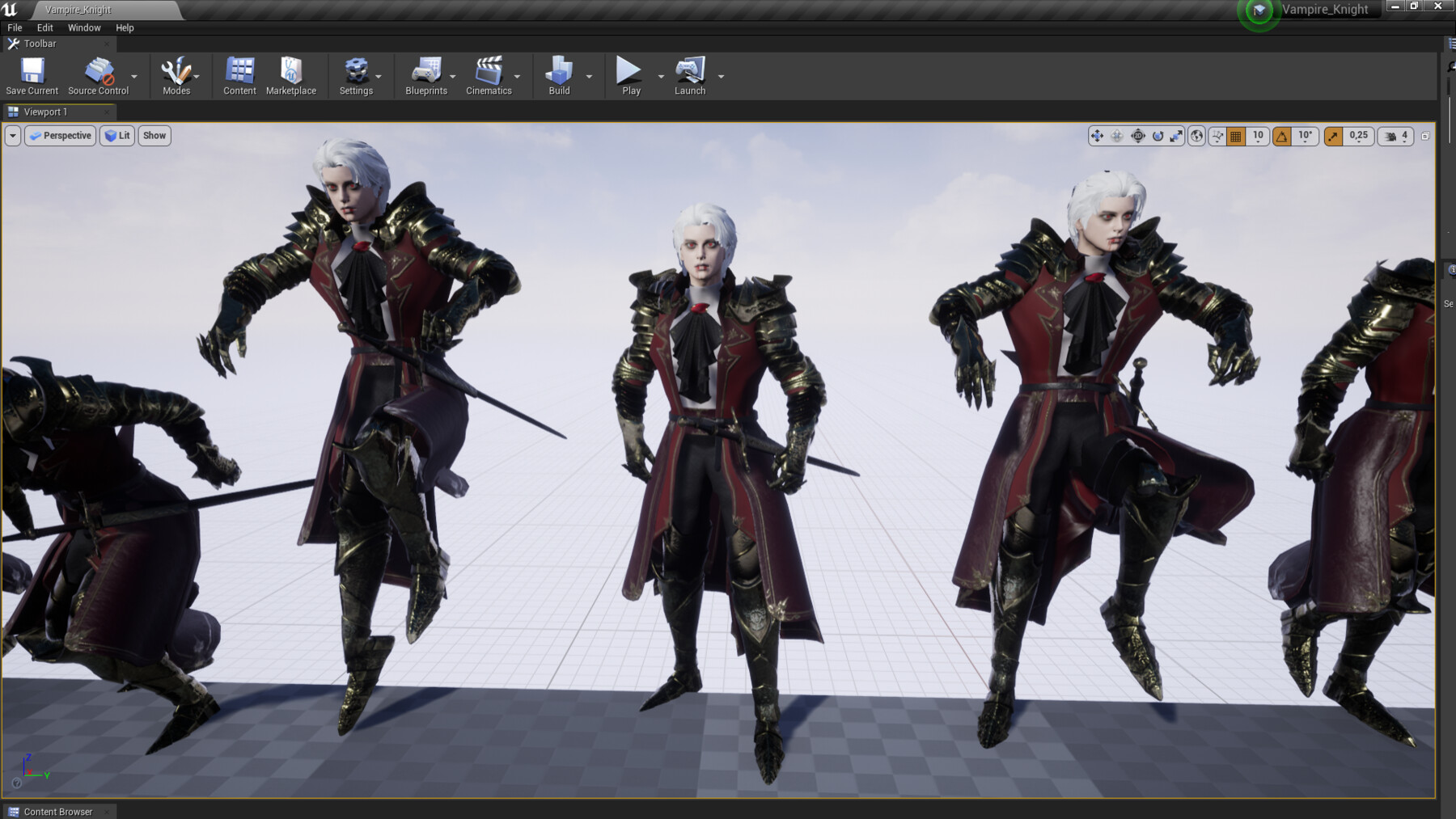 ArtStation - Vampire Knight Dracula | Game Assets