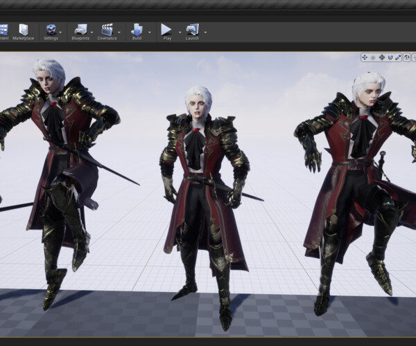 ArtStation - Vampire Knight Dracula | Game Assets