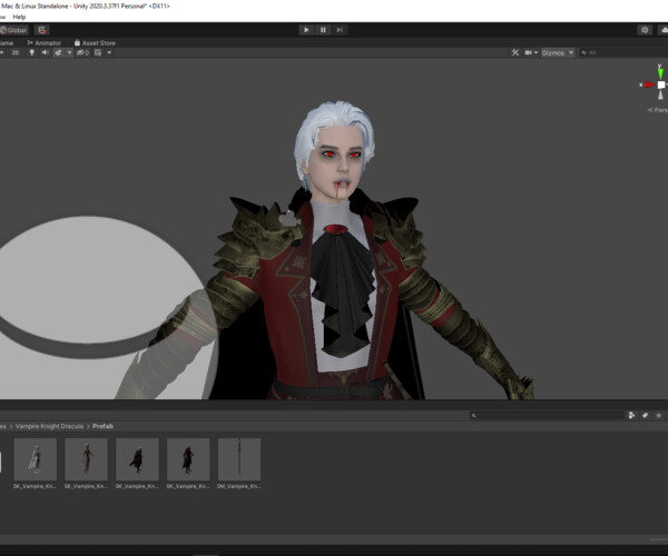 ArtStation - Vampire Knight Dracula | Game Assets