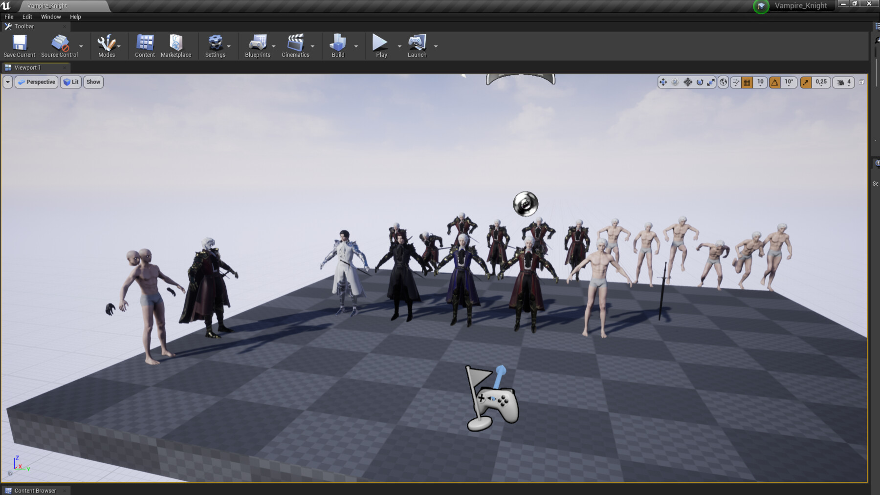 ArtStation - Vampire Knight Dracula | Game Assets