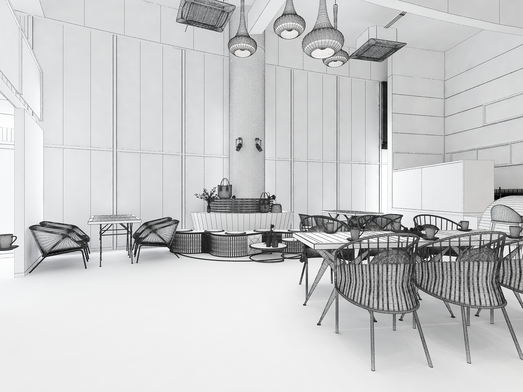 ArtStation - Coffee Shop - Restaurant - 014 | Resources