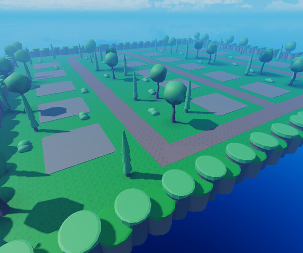 ArtStation - Neighborhood ( 2k Robux ) | Game Assets