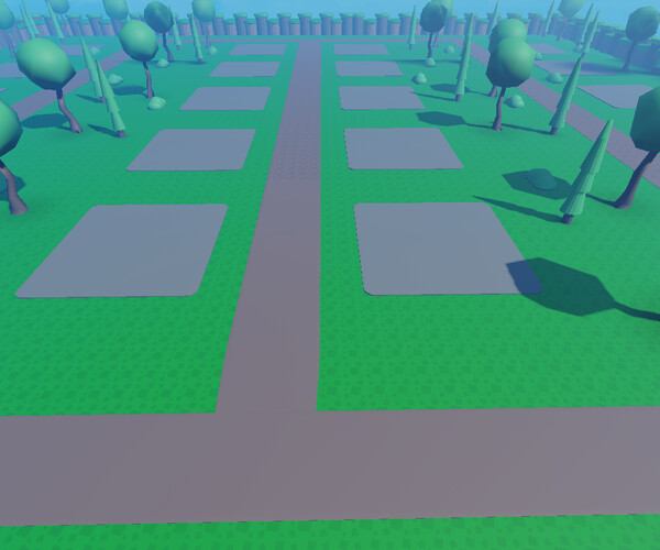 ArtStation - Neighborhood ( 2k Robux ) | Game Assets