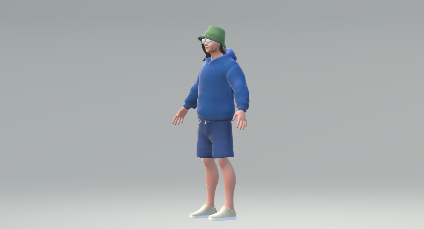 ArtStation - 3d metaverse boy character avatar and rigid for any ...