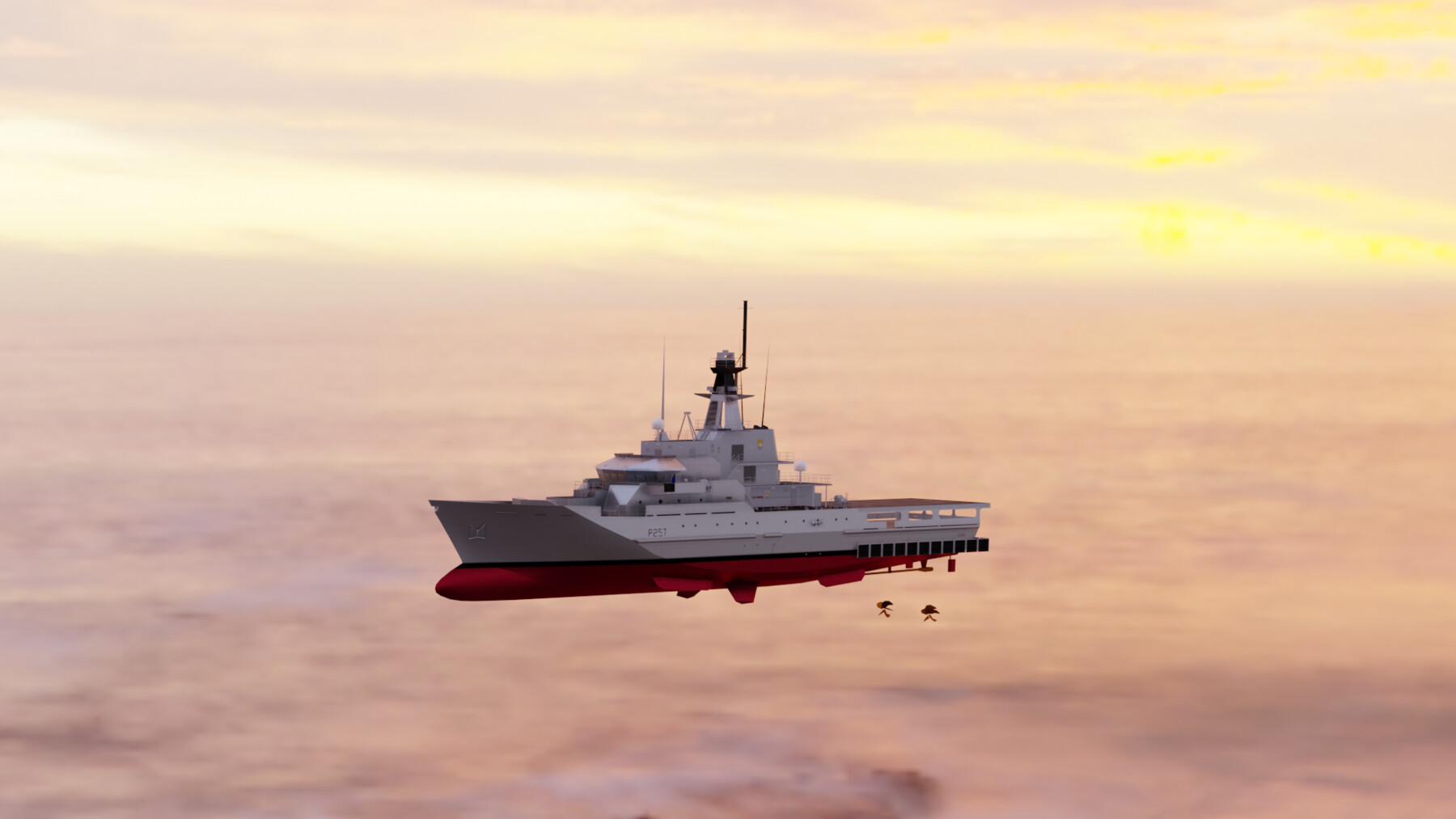 ArtStation - HMS CYCLE SHIP LOW POLY GAME READY | Game Assets