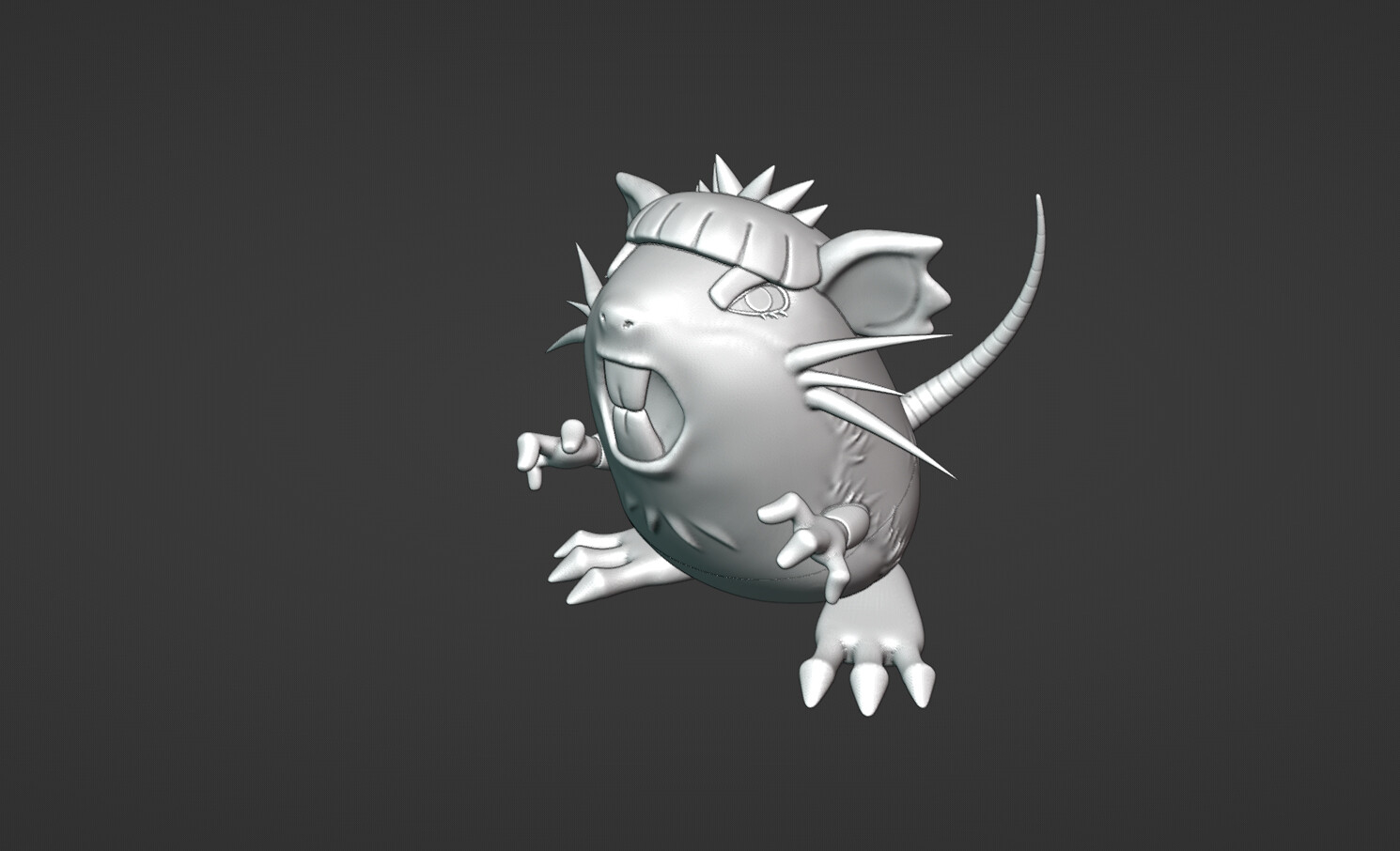 ArtStation - Raticate Gai - 3D Print - Naruto Collection | Resources