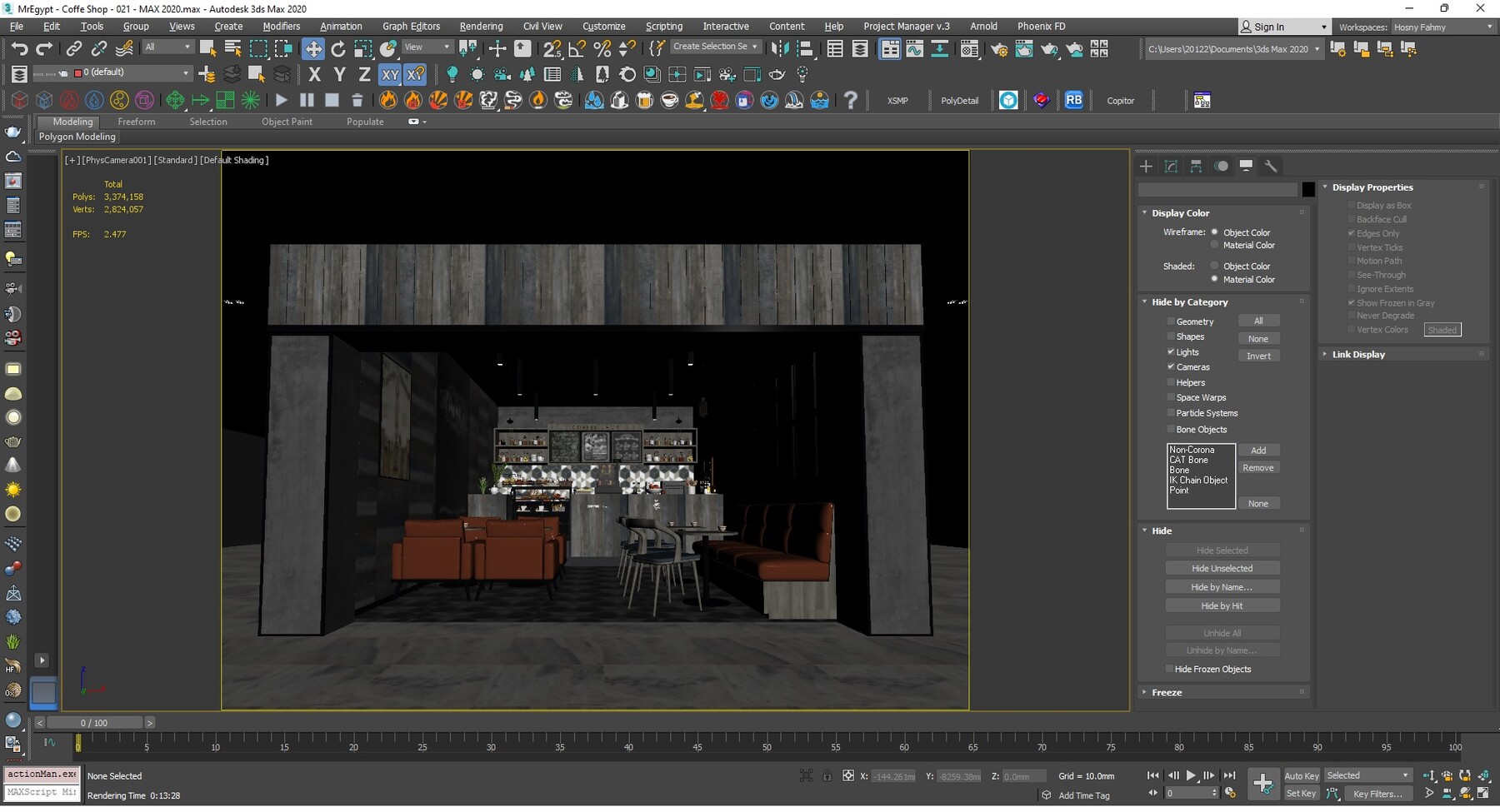 ArtStation - Coffee Shop - Restaurant - 021 | Resources