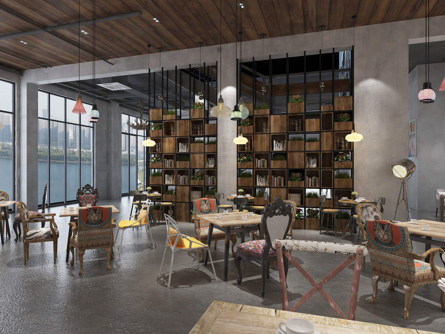 ArtStation - Coffee Shop - Restaurant - 022 | Resources