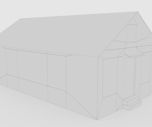 ArtStation - Cottage 3D Model | Game Assets