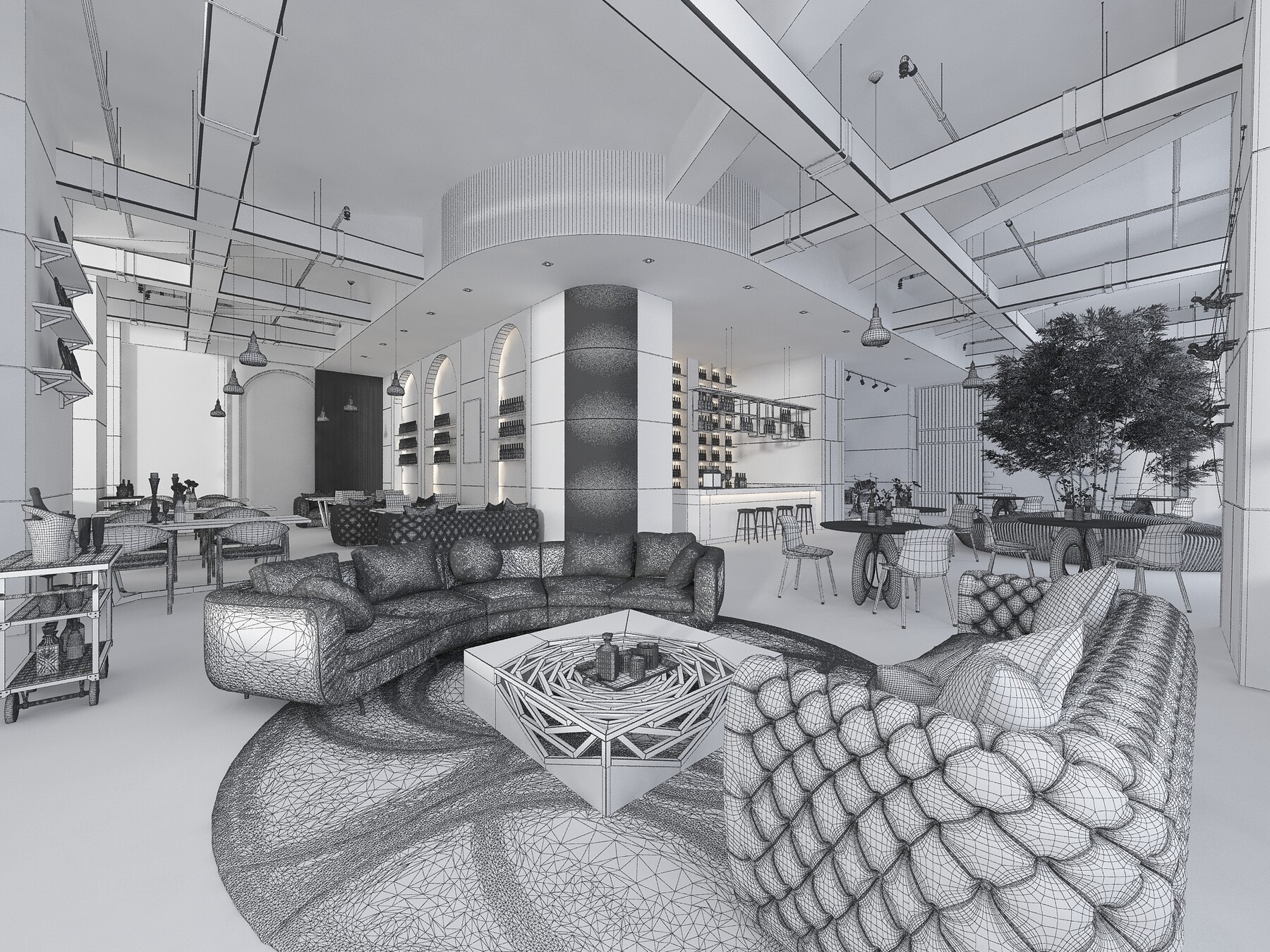 ArtStation - Coffee Shop - Restaurant - 030 | Resources