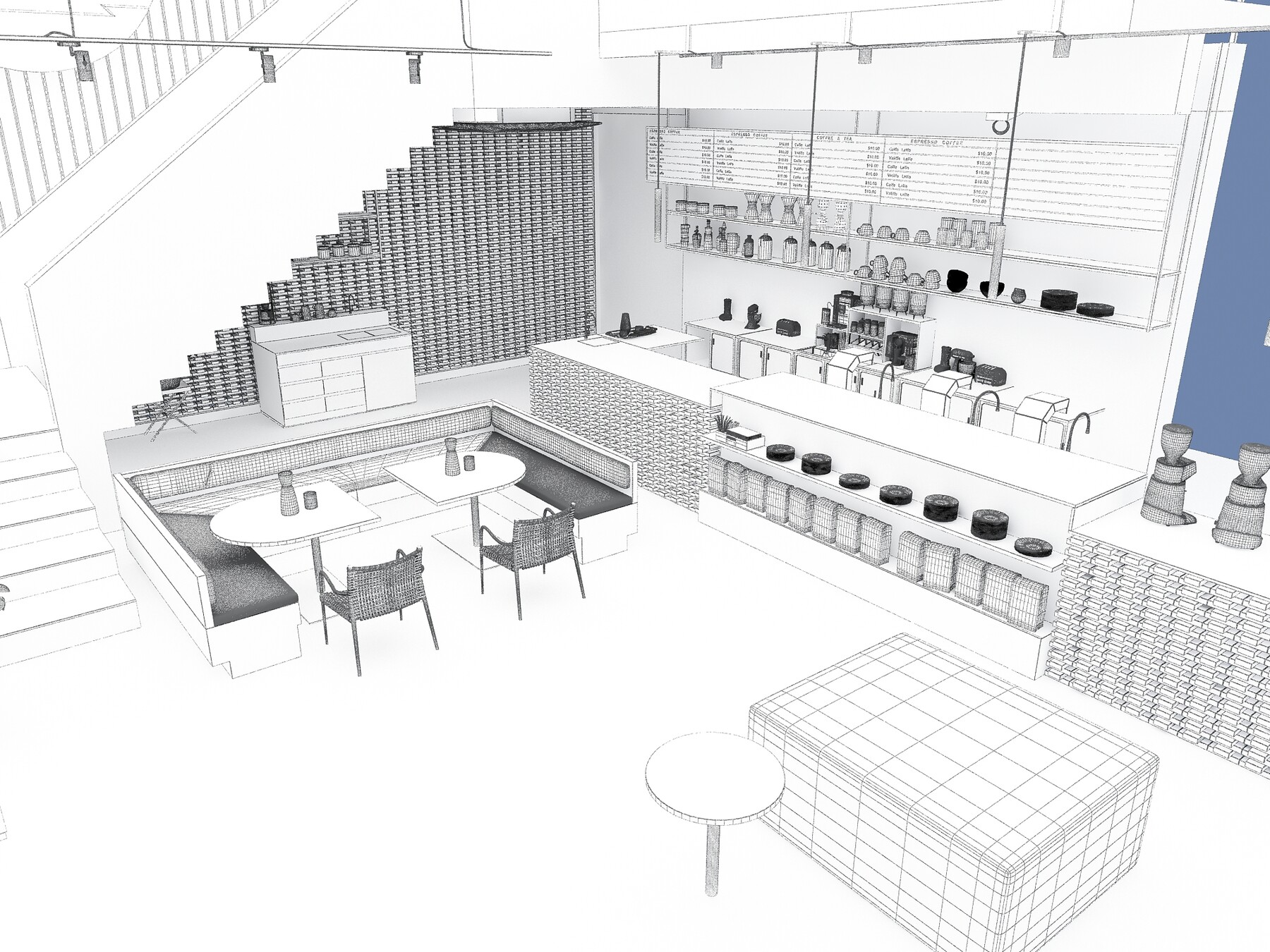 ArtStation - Coffee Shop - Restaurant - 032 | Resources