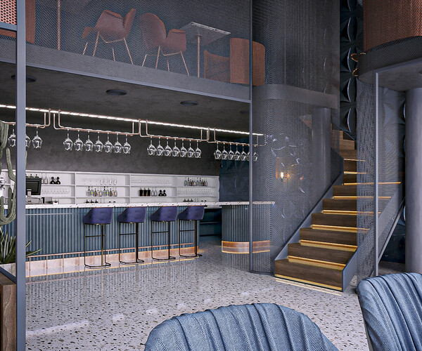 ArtStation - Cafe Design 05B | Resources