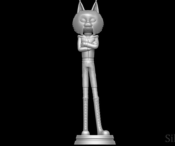 ArtStation - Nooshy - Sing 2 3D print model | Resources