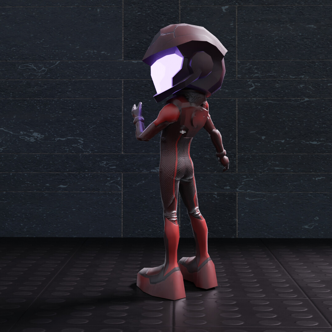 ArtStation - GUNDAM PILOT CHIBI RIGGED | Game Assets