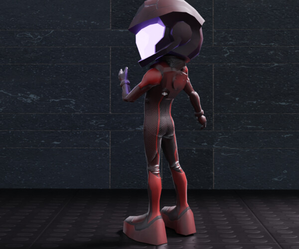 ArtStation - GUNDAM PILOT CHIBI RIGGED | Game Assets