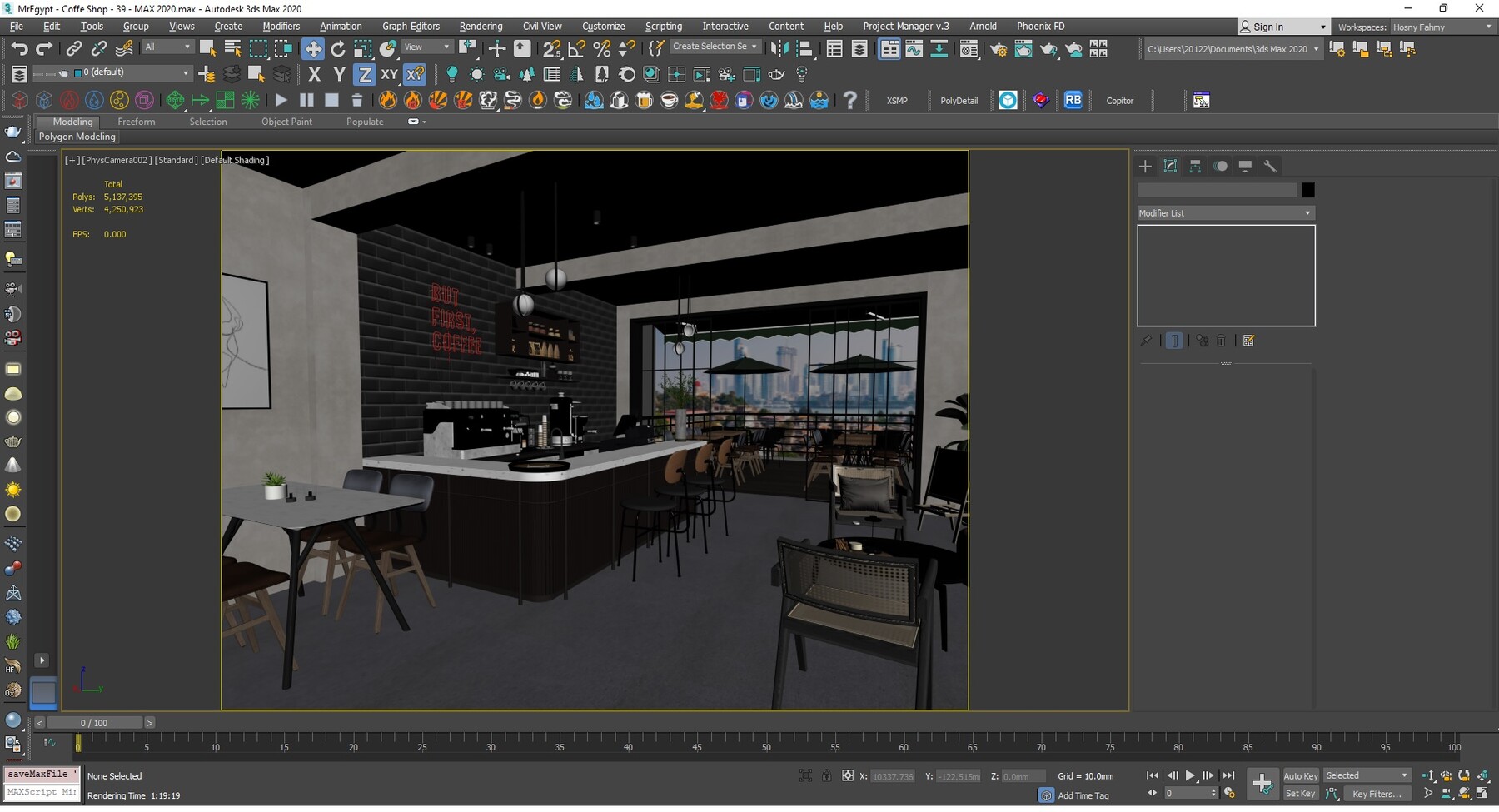 ArtStation - Coffee Shop - Restaurant - 039 | Resources