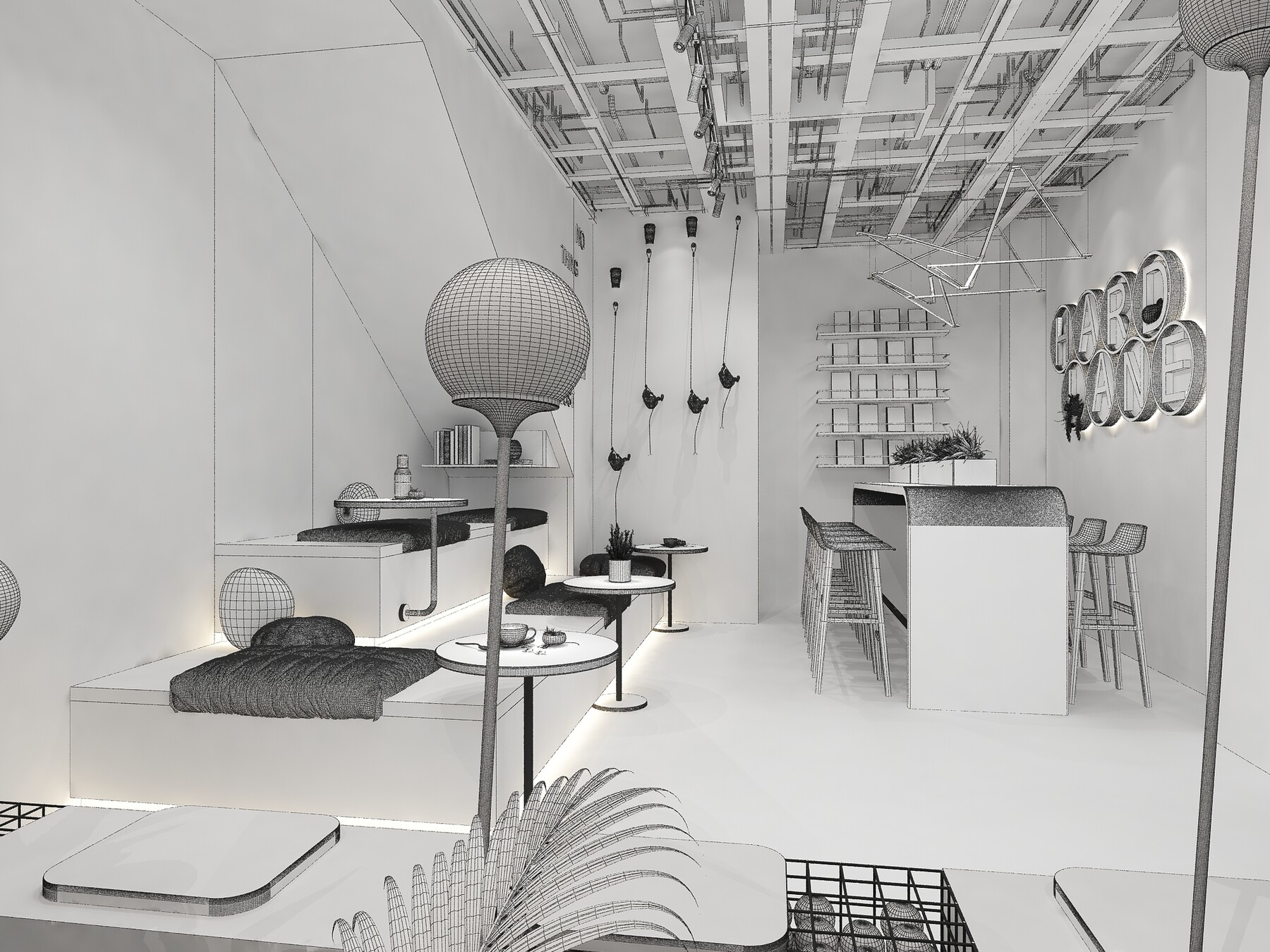 ArtStation - Coffee Shop - Restaurant - 042 | Resources