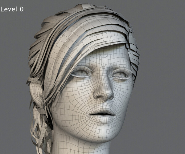 ArtStation - Female Base character(Rig) | Game Assets