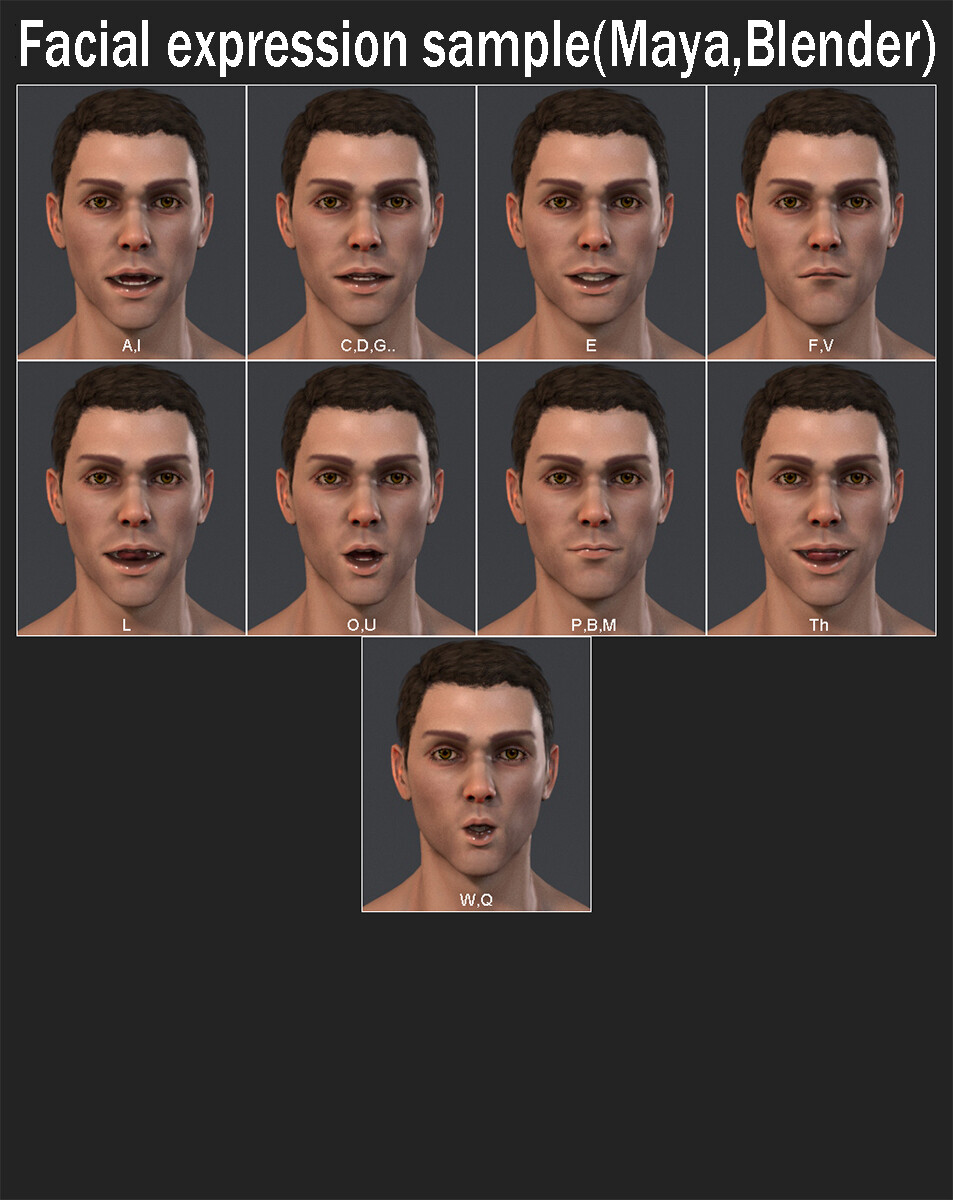 ArtStation - Male Base character(Rig) | Game Assets