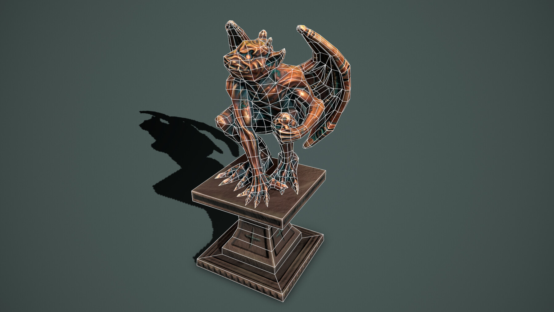 ArtStation - Statue gargoyle | Game Assets