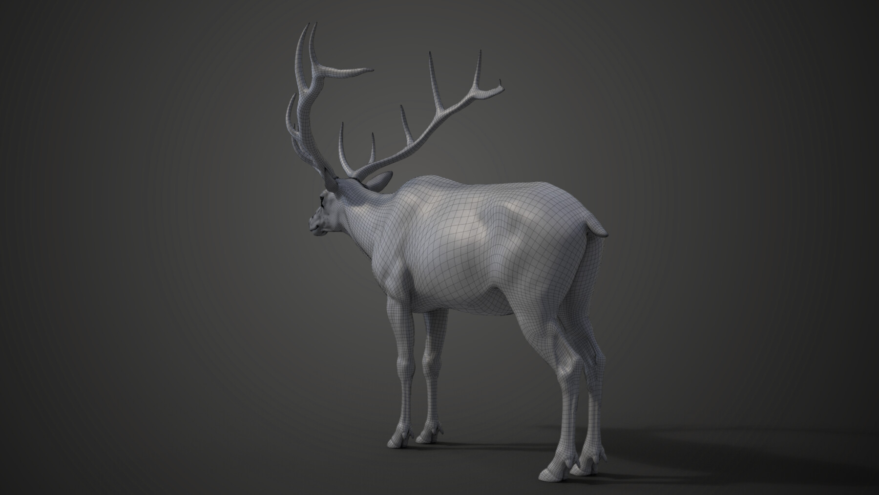 ArtStation - Male Elk Animated | VFX Grace | Game Assets