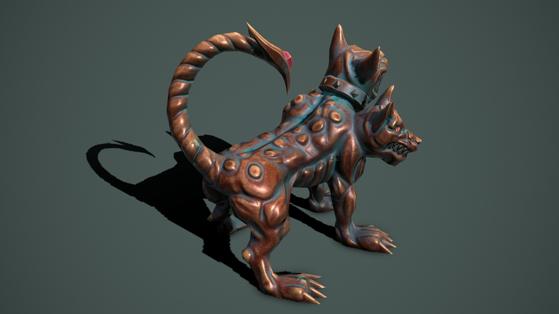 ArtStation - Statue cerberus | Game Assets