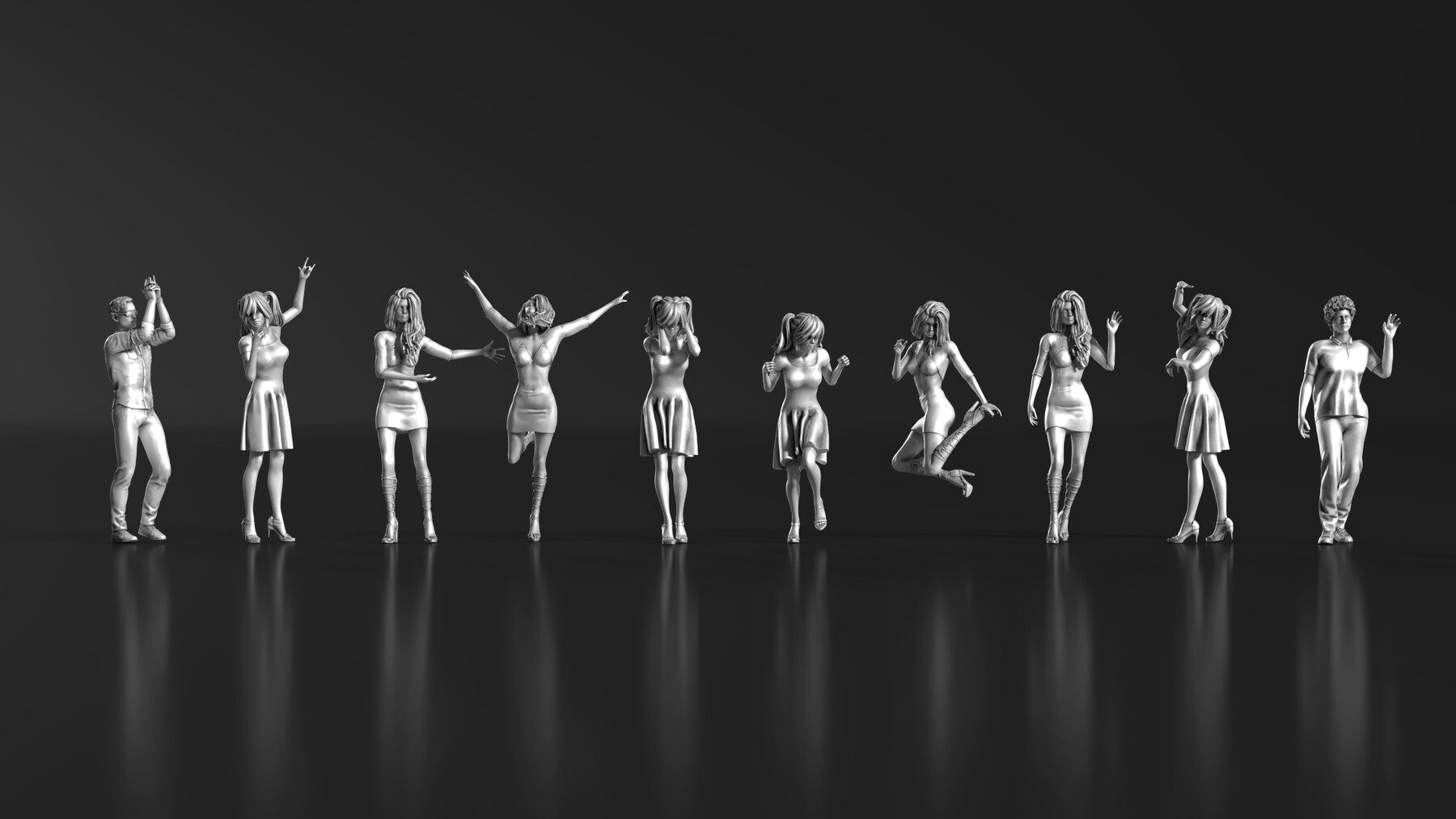 ArtStation - HD People 11 Happy | Resources