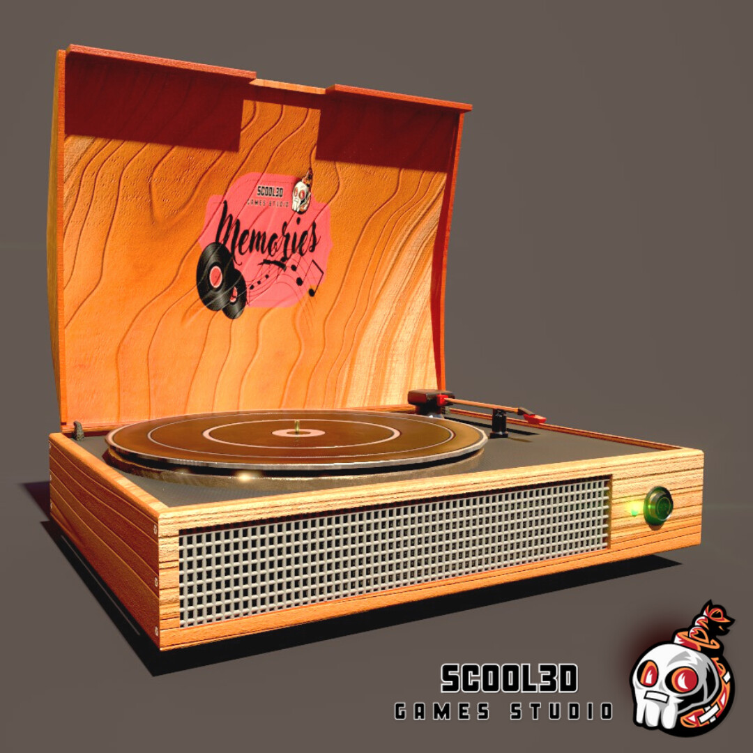 ArtStation - Turntable Tunememories | Game Assets