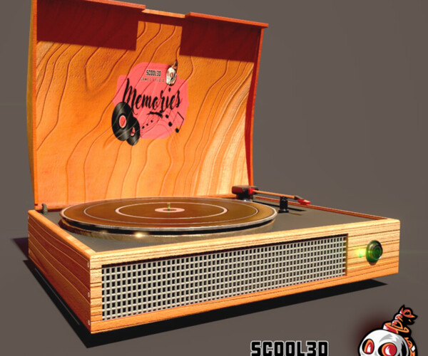 ArtStation - Turntable Tunememories | Game Assets