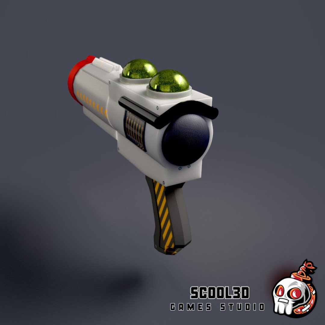 ArtStation - Ghostbuster gun | Game Assets