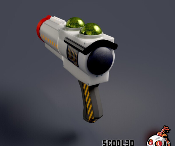 ArtStation - Ghostbuster gun | Game Assets