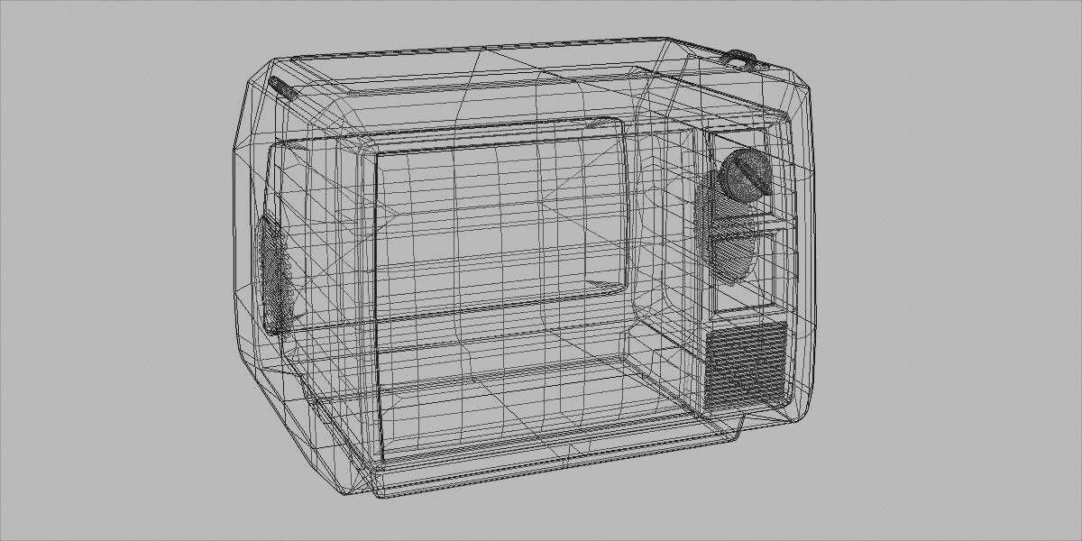 ArtStation - CRT TV 3D Model Collection | Game Assets