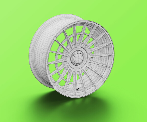 ArtStation - Rotiform LAS-R Rim/Wheel 3D Model | Resources