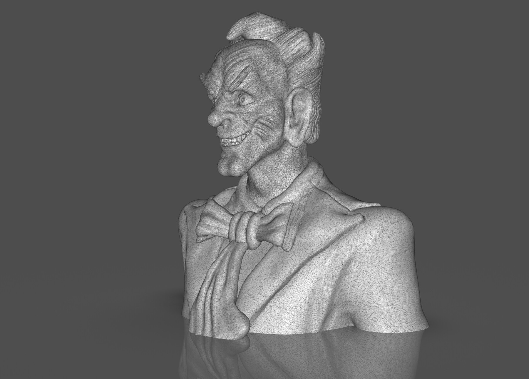 ArtStation - Stylized Joker Bust | Resources