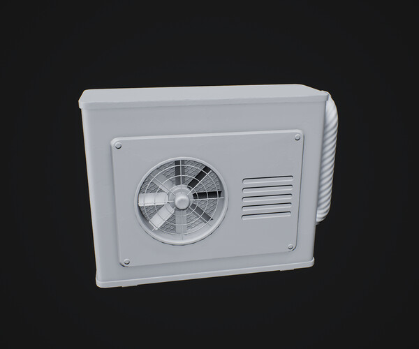 ArtStation - Stylized Air Conditioner | Game Assets