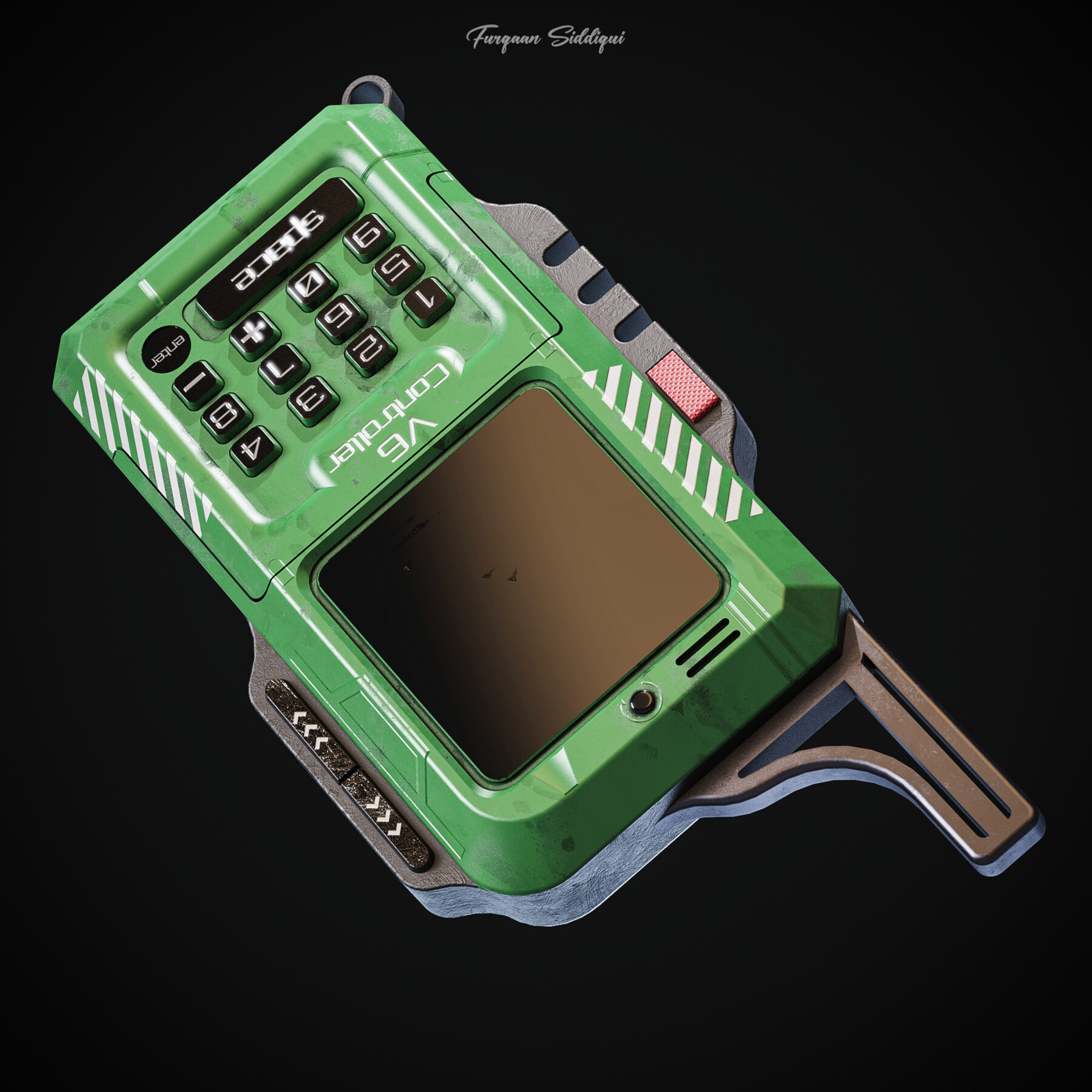 ArtStation - Sci-fi Controller V6 | Game Assets