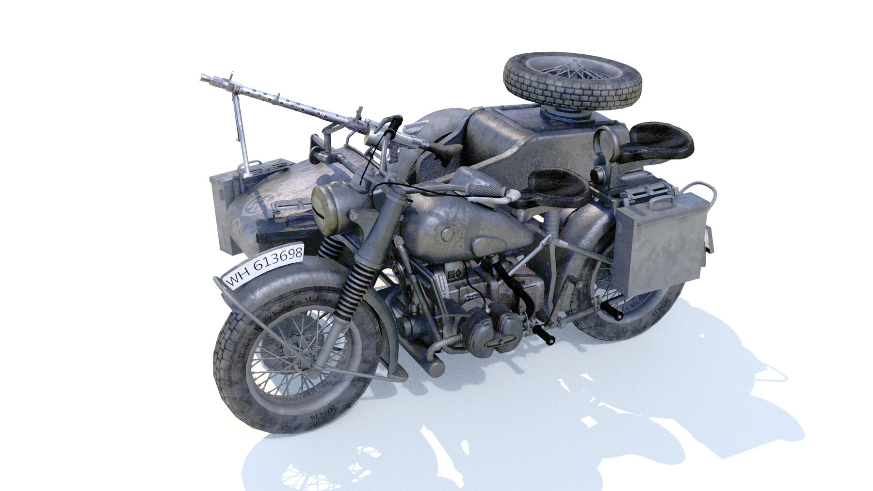 ArtStation - BMW R75 motorcycle | Resources