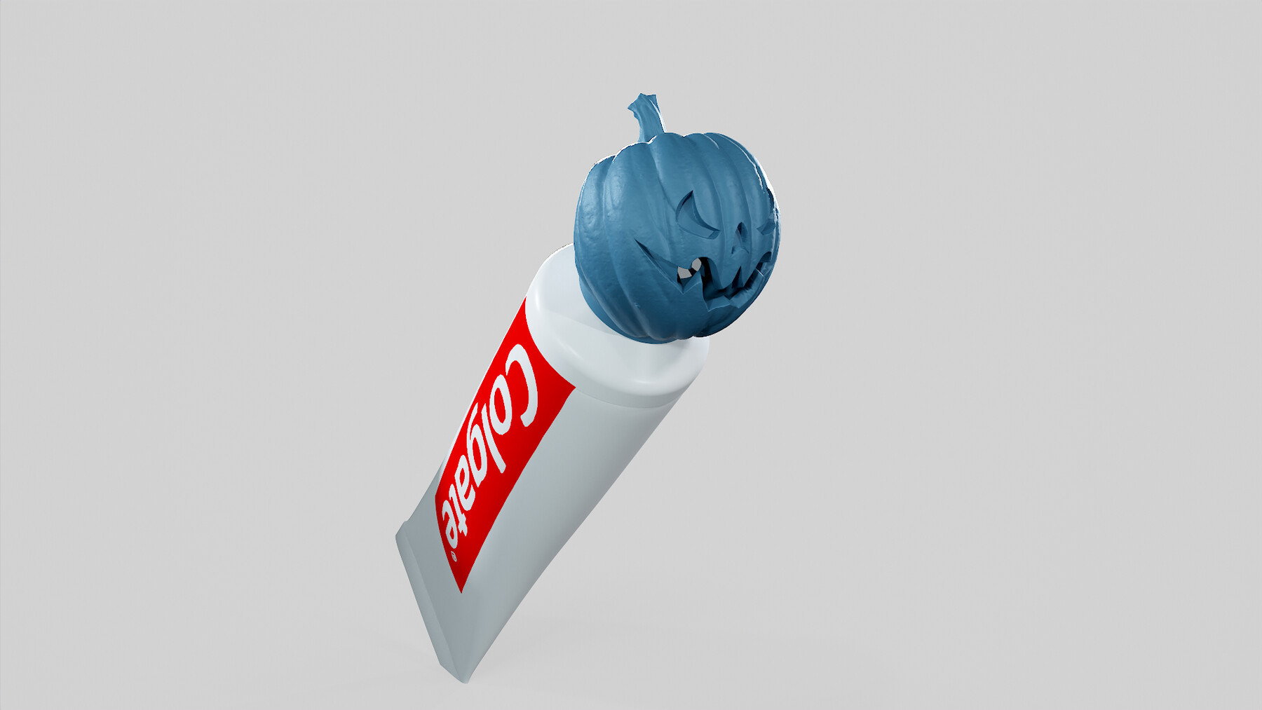 ArtStation - Halloween Pumpkin Head - Toothpaste Cup 04 3D print model ...