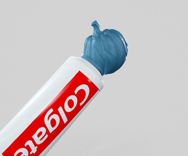 ArtStation - Halloween Pumpkin Head - Toothpaste Cup 04 3D print model ...