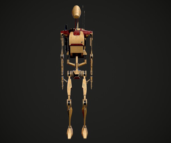 ArtStation - B1 Battle Droid Star Wars | Game Assets