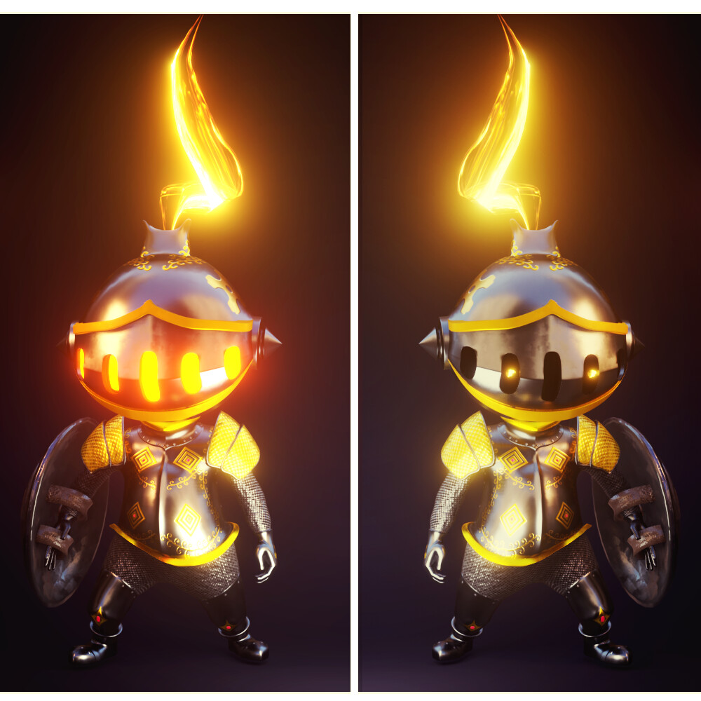 ArtStation - knight of the shield | Game Assets