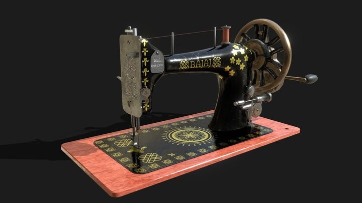 ArtStation - SEWING MACHINE | Game Assets