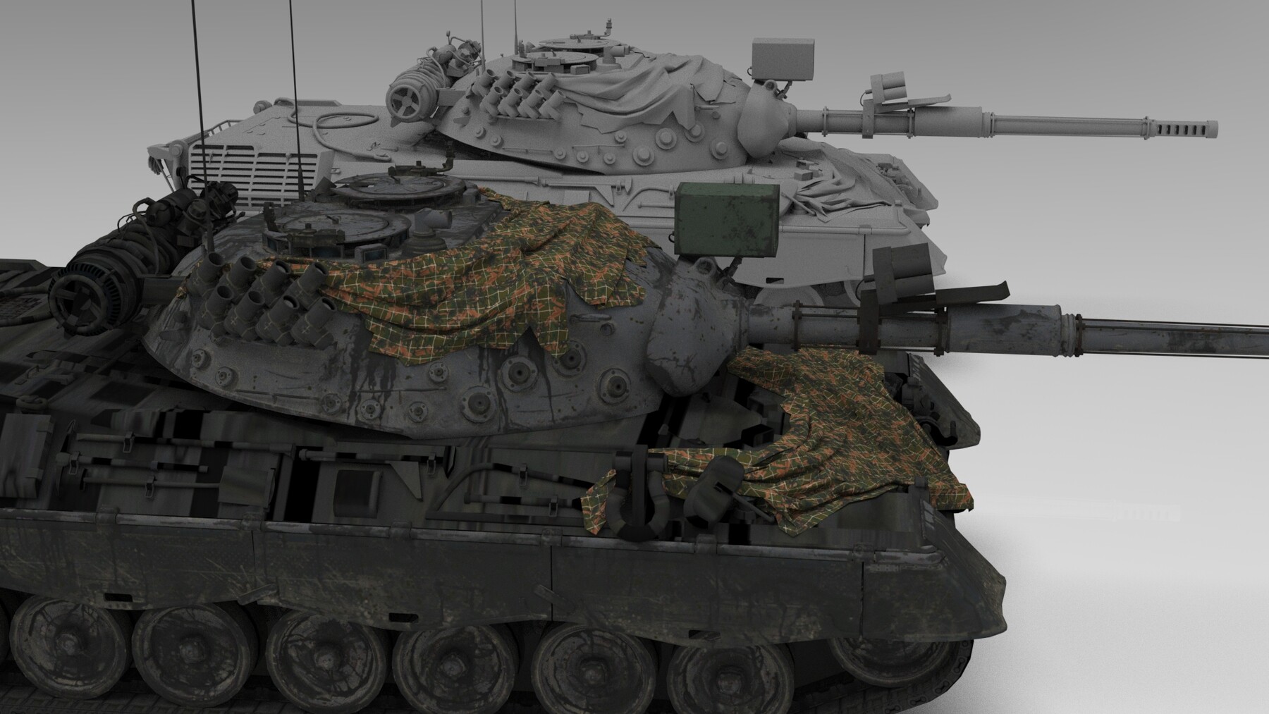 ArtStation - Leopard 1 Blitzlicht | Game Assets