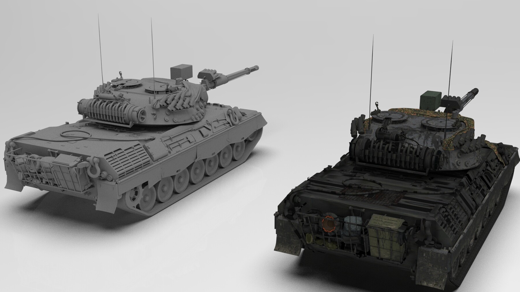 ArtStation - Leopard 1 Blitzlicht | Game Assets