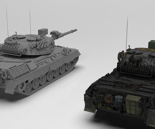 ArtStation - Leopard 1 Blitzlicht | Game Assets