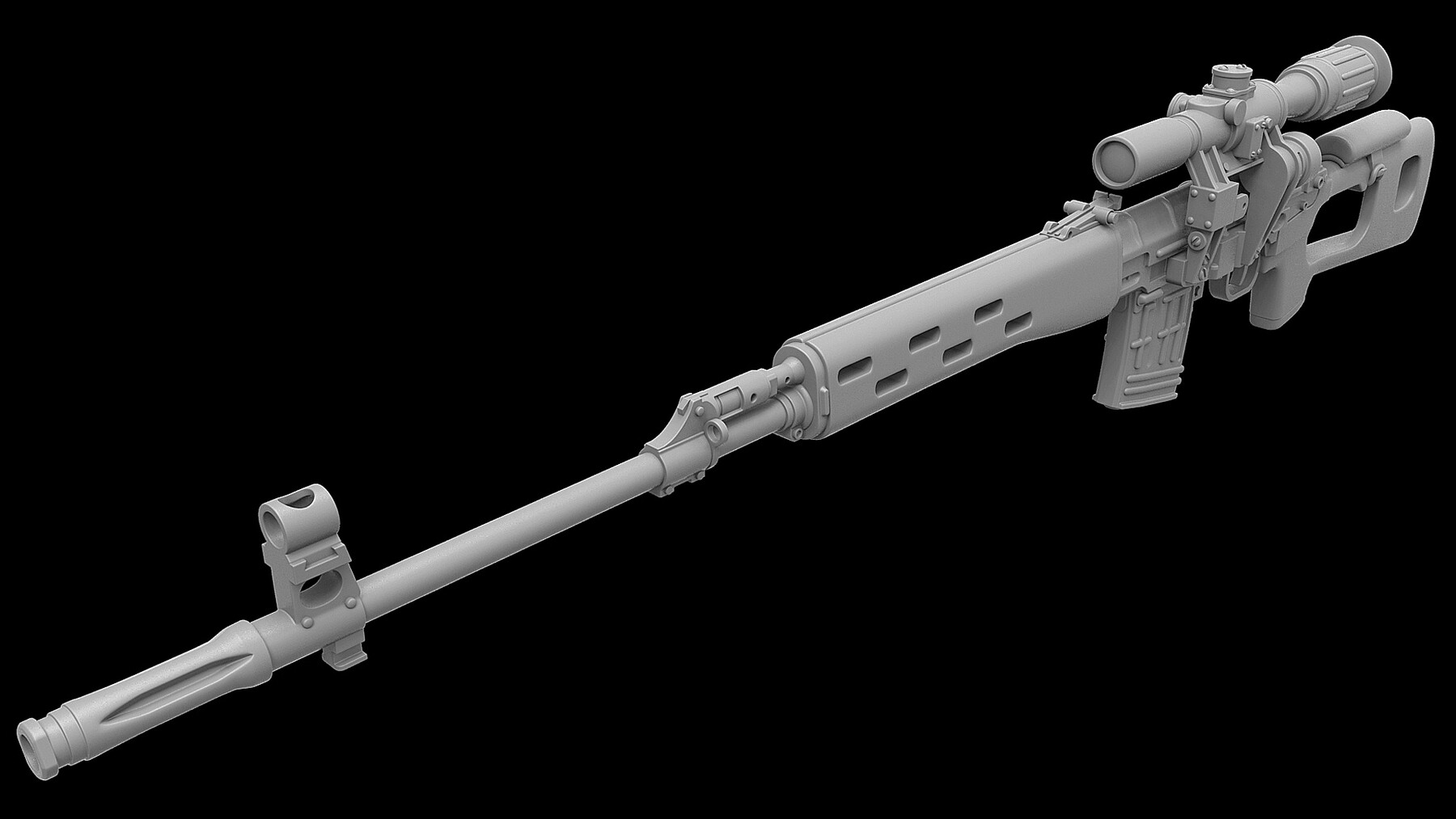 ArtStation - Dragunov SVD | Resources