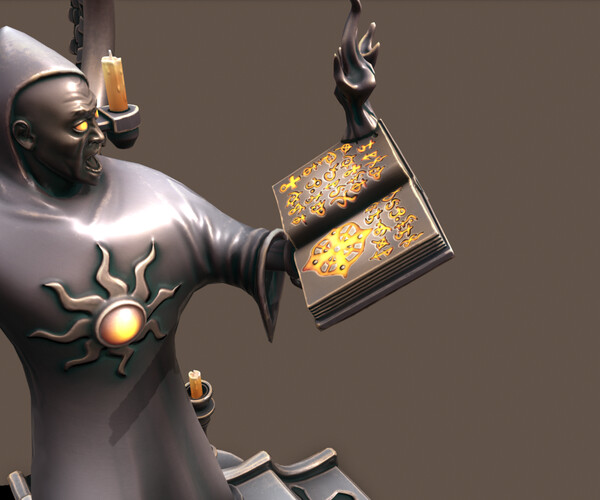 ArtStation - Statue Preacher | Game Assets