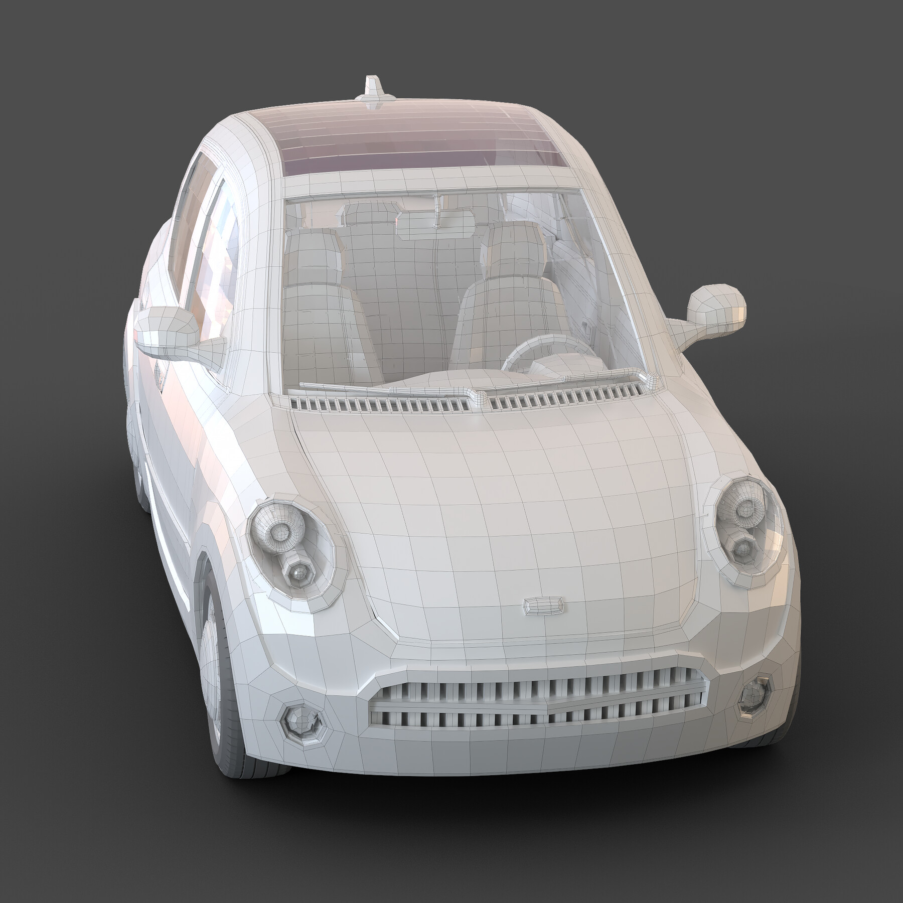 ArtStation - Cartoon Sedan Car | Resources