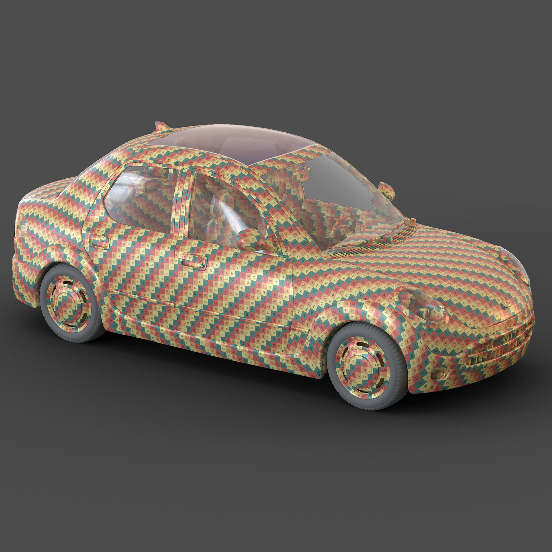 ArtStation - Cartoon Sedan Car | Resources