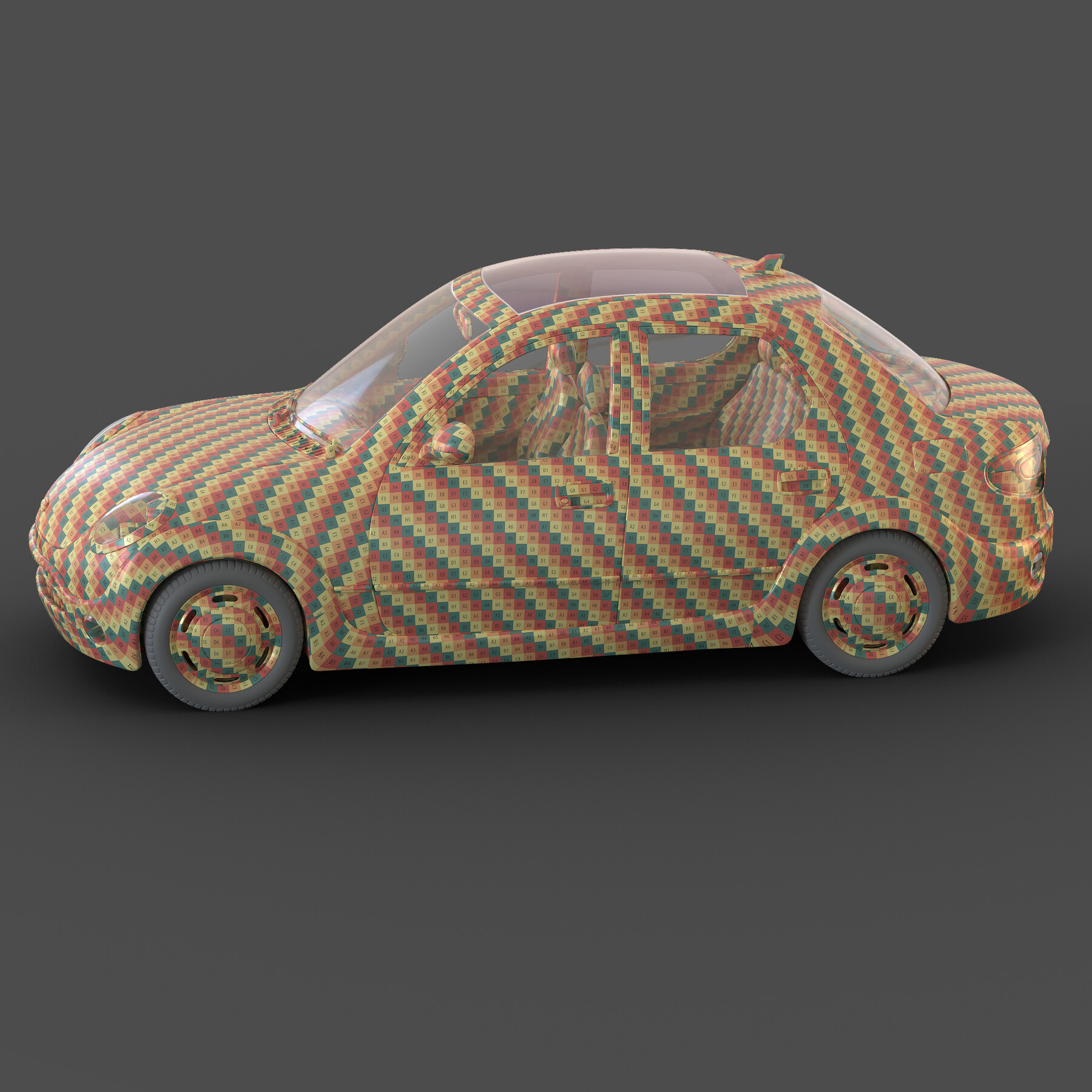 ArtStation - Cartoon Sedan Car | Resources